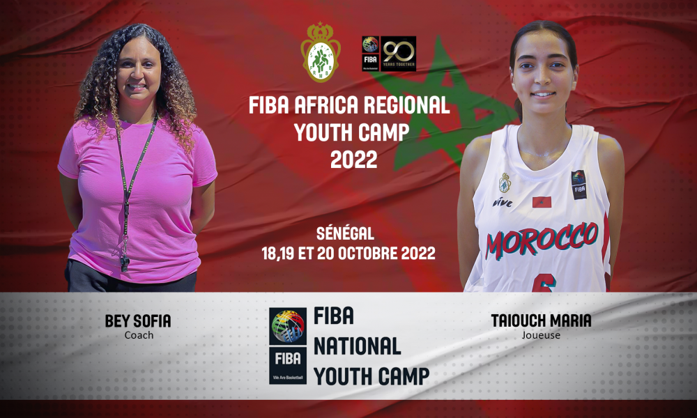 La joueuse «TAIOUCH MARIA» & le Coach «BEY SOFIA» représentent le Maroc ...